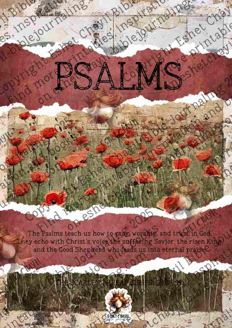 The Scarlet Thread: Psalms Bible Book Summary - A Bible Study Guide and ...