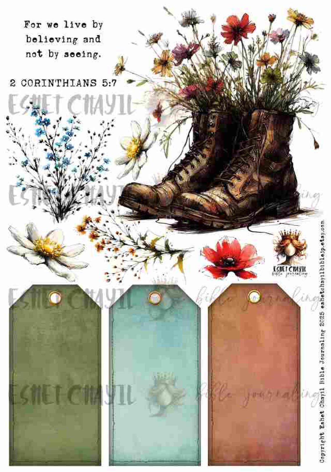My Favorite Bible Verses - FAITH - Bible Journaling Printable and ...