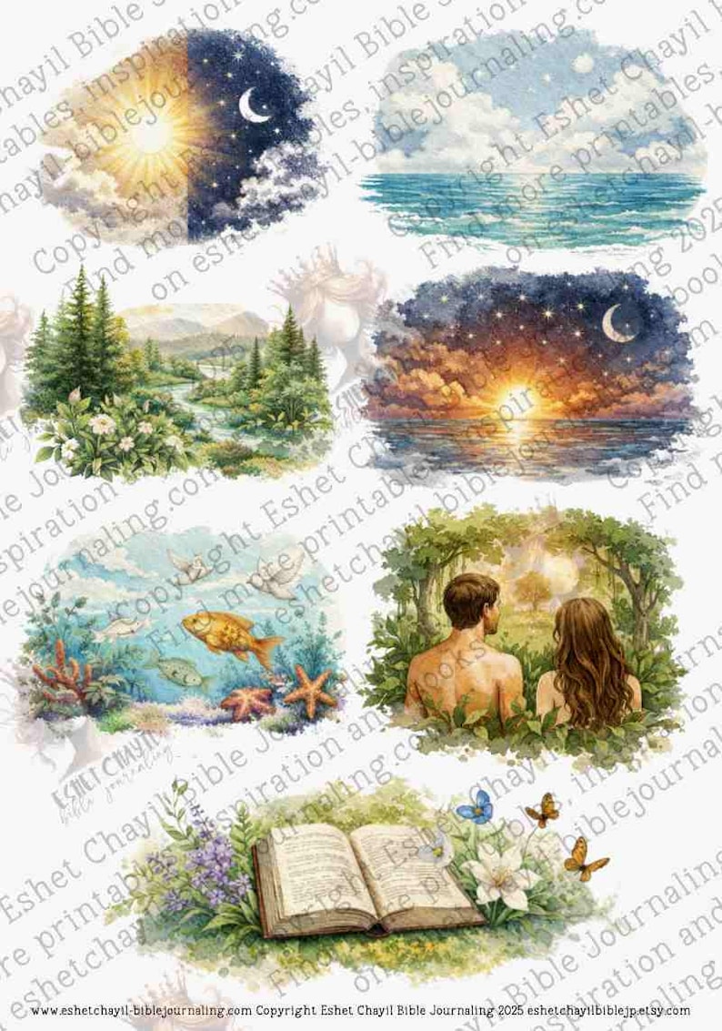 The Scarlet Thread - Genesis to Revelation in 360 Days Printable Pack ...