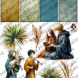 Woman of the Bible #2 Adah & Zillah Faceless Bible Journaling Printable ...