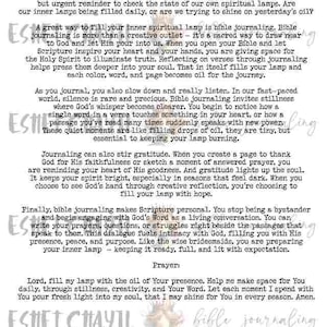 My Favorite Bible Verses - FULL LAMP - Bible Journaling Printable and ...