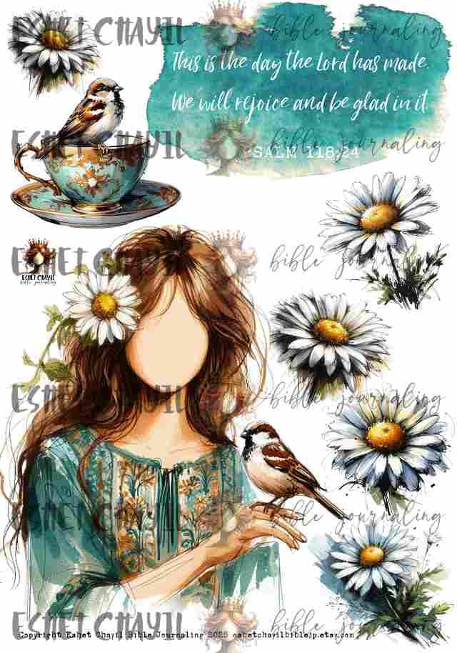 My Favorite Bible Verses - GLAD - Bible Journaling Printable - Etsy