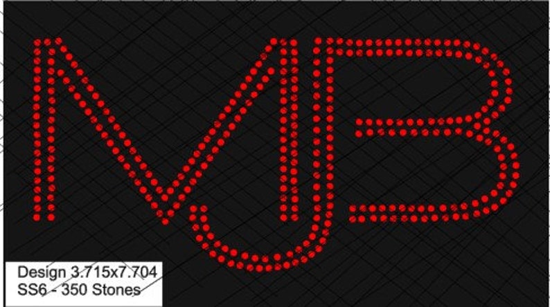 Rhinestone MJB Mary J Blige Digital File Ready to Cut SVG - Etsy Canada