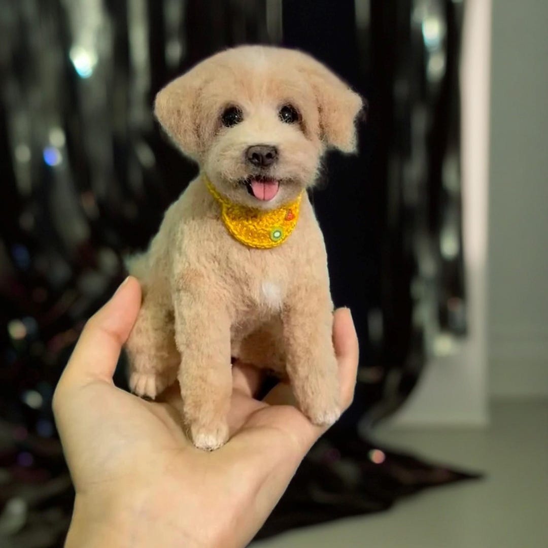 Custom Felt Cat Statue, Realistic Plush Cat Replica, 3D Wool Felt Pet ...