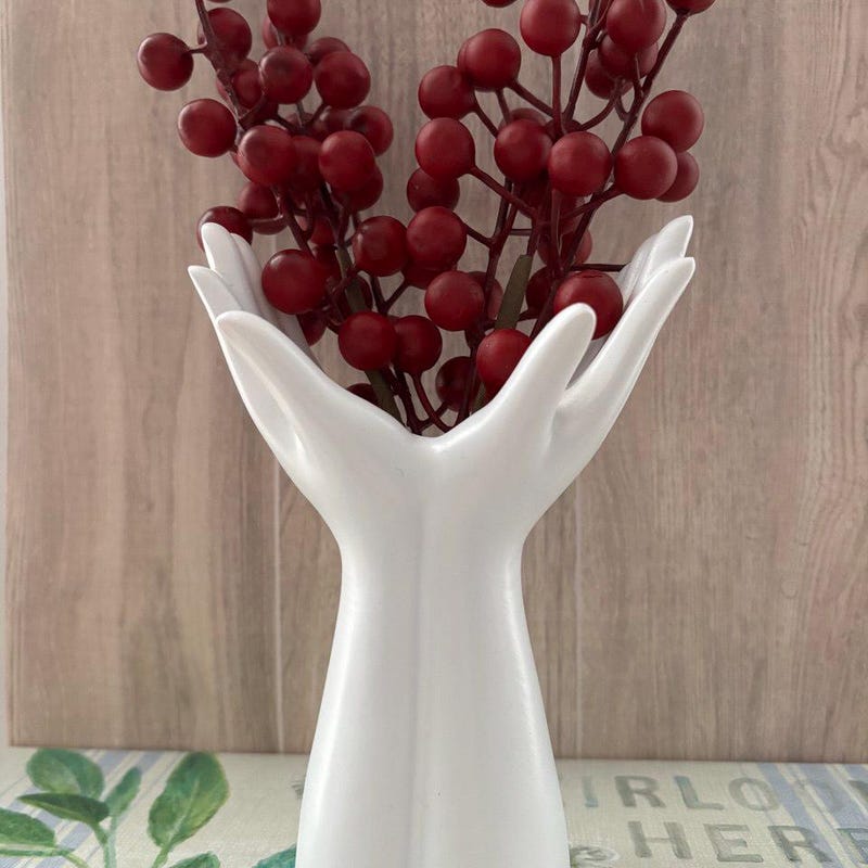 Hand Vase - Etsy