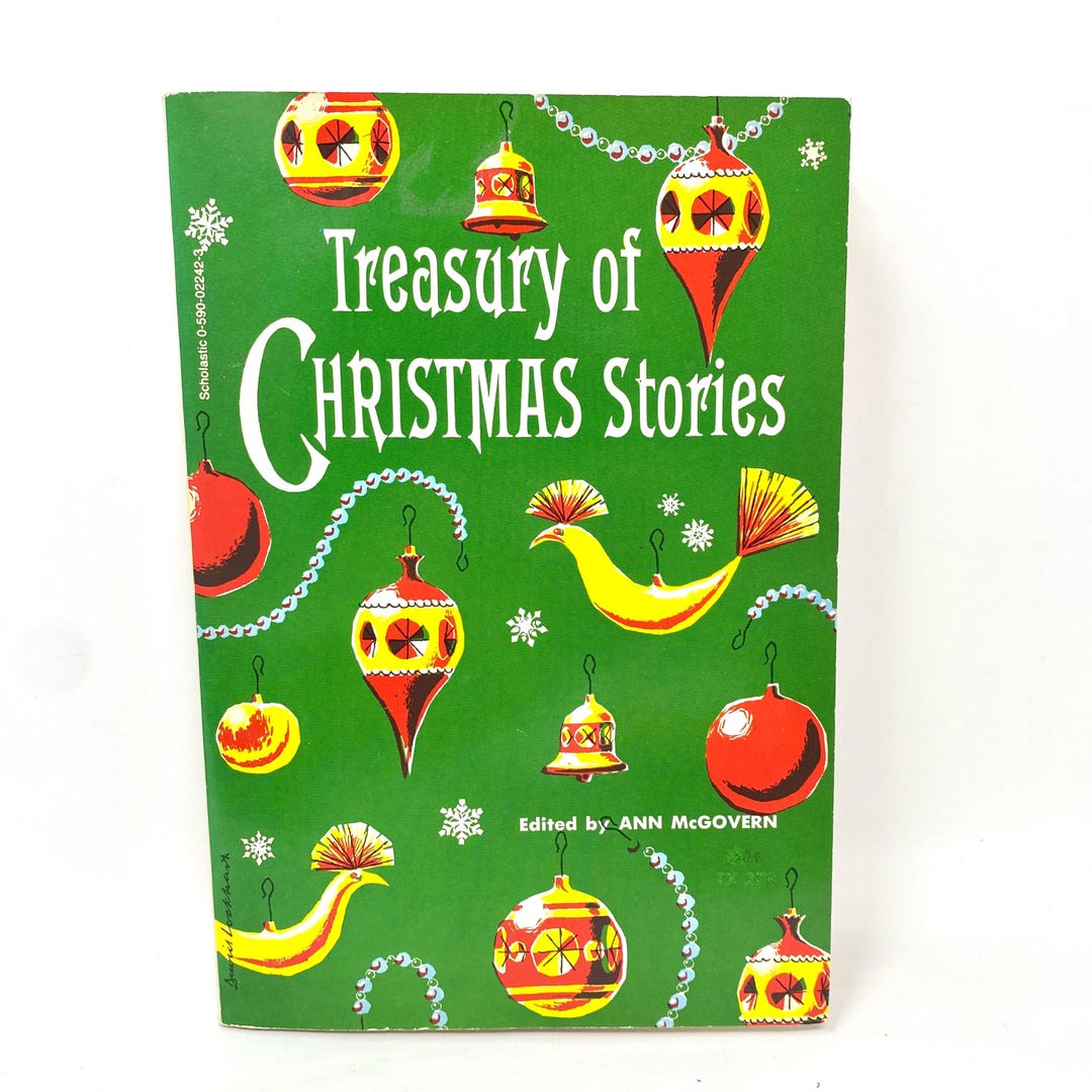 Vintage Treasury of CHRISTMAS Book, 1960 Midcentury Scholastic Book - Etsy