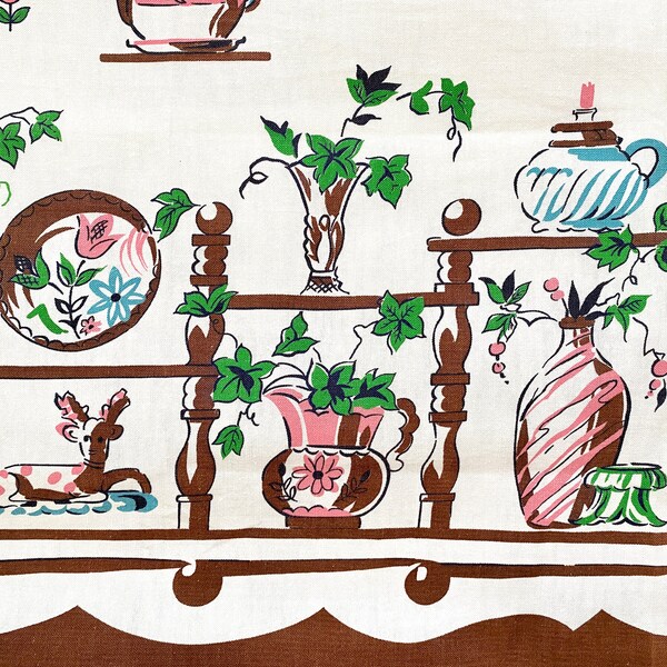 Kitchen Border Print Fabric - Etsy