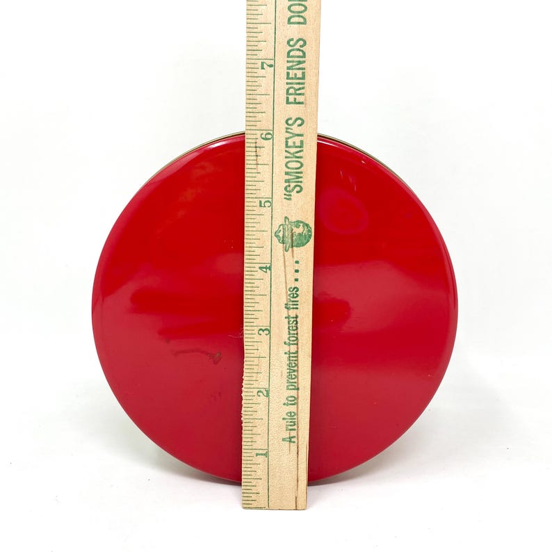 Vintage Candy Tin, Plantation Dainties, Red Round Tin, Valentine Candy ...