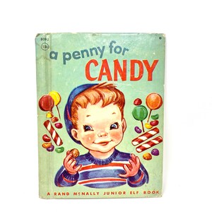 Vintage A Penny for Candy Childrens Book, Junior Elf Book - Etsy
