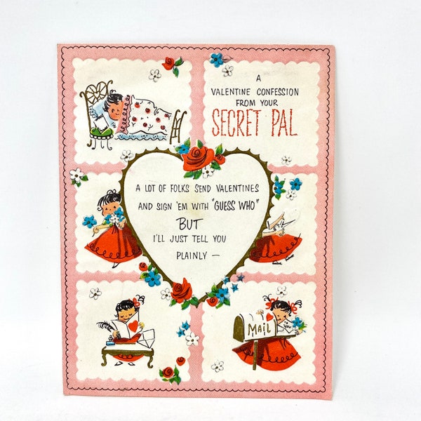 Secret Pal Card - Etsy