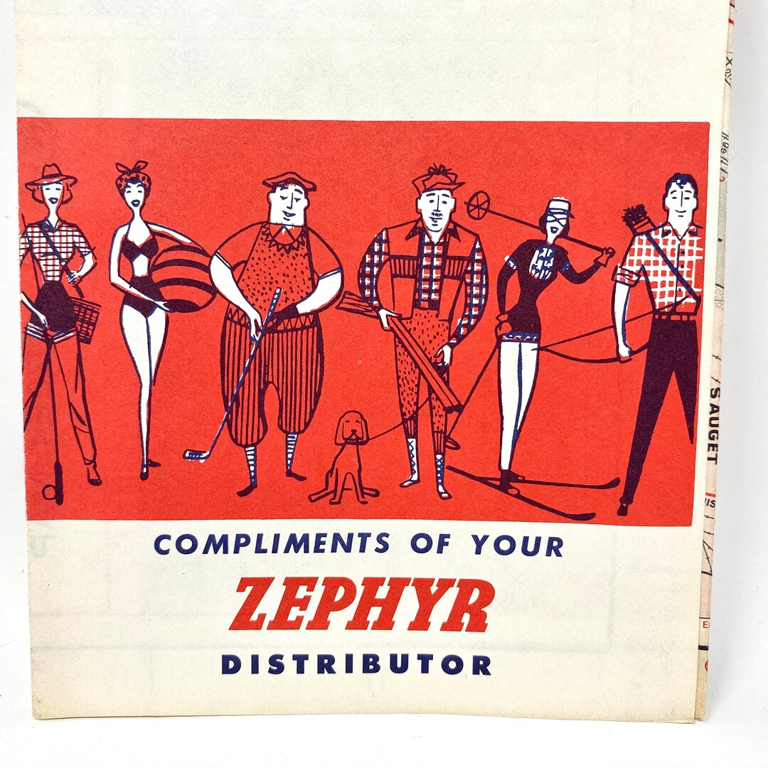 Vintage Map St. Louis Missouri, Midcentury Graphics Zephyr - Etsy