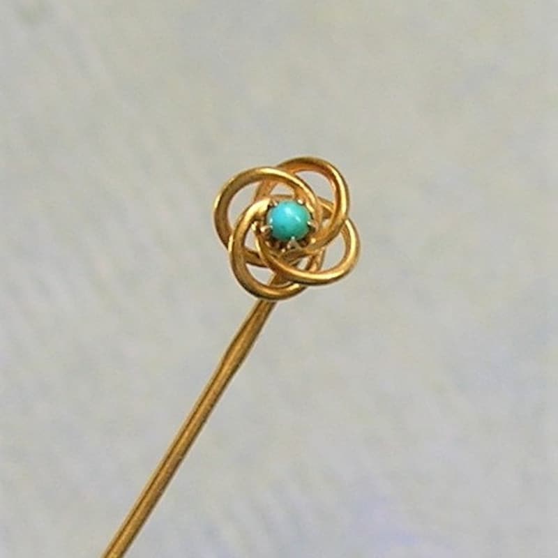 Gold Stick Pin - Etsy