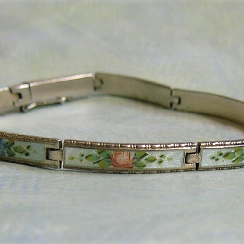 Enameled Bracelet - Etsy