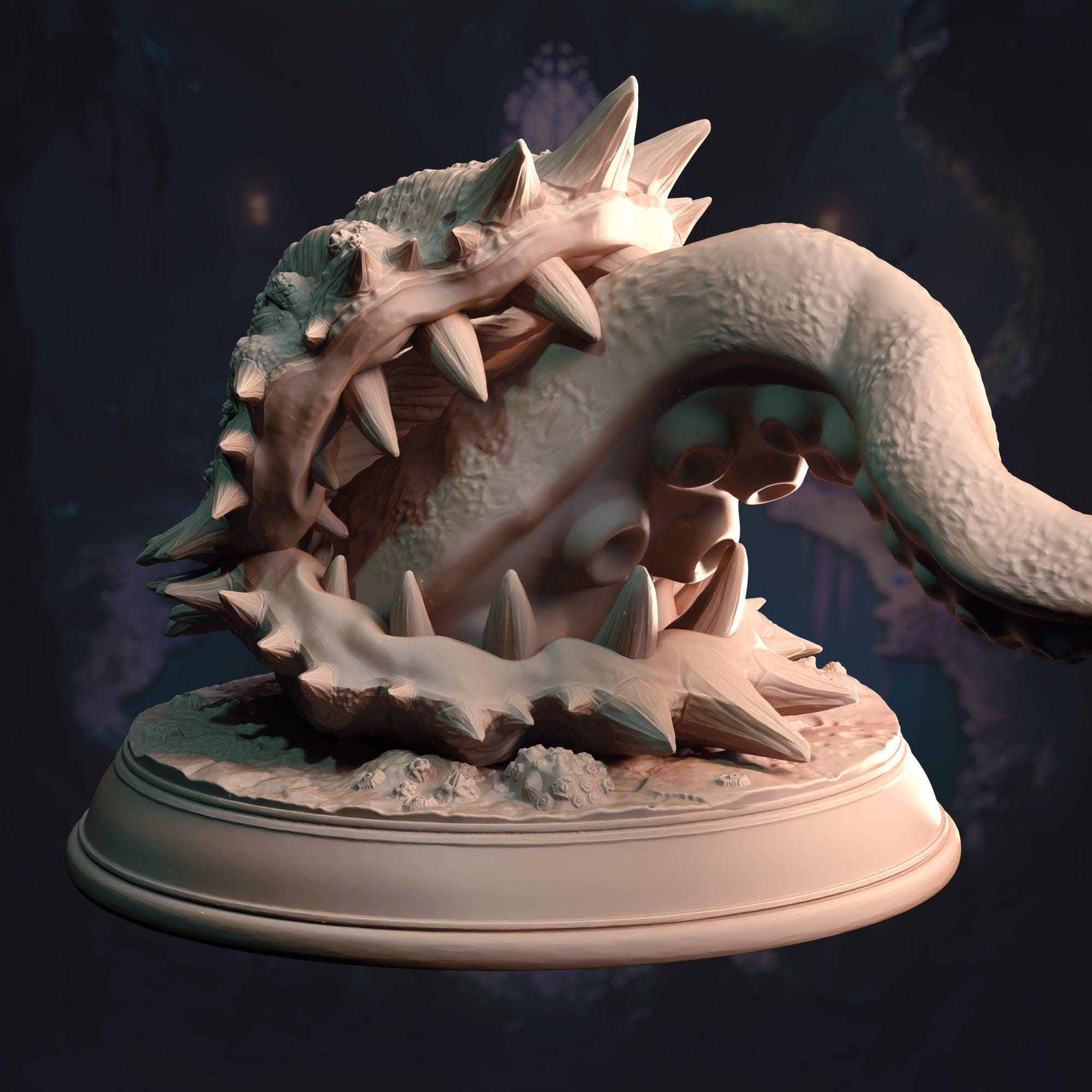 Mimic Shapeshifting Sea Monster Miniature 2 Forms 32mm Scale Clam Mimic ...