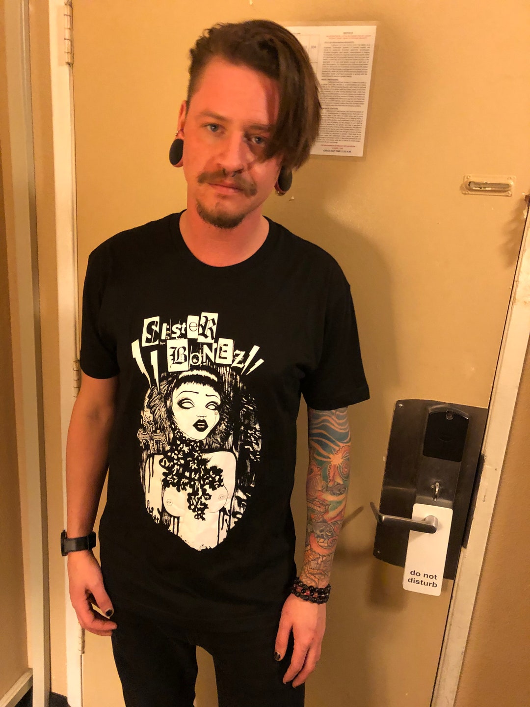 Boobie Girl Art by Sister Bonez Unisex Tee - Etsy