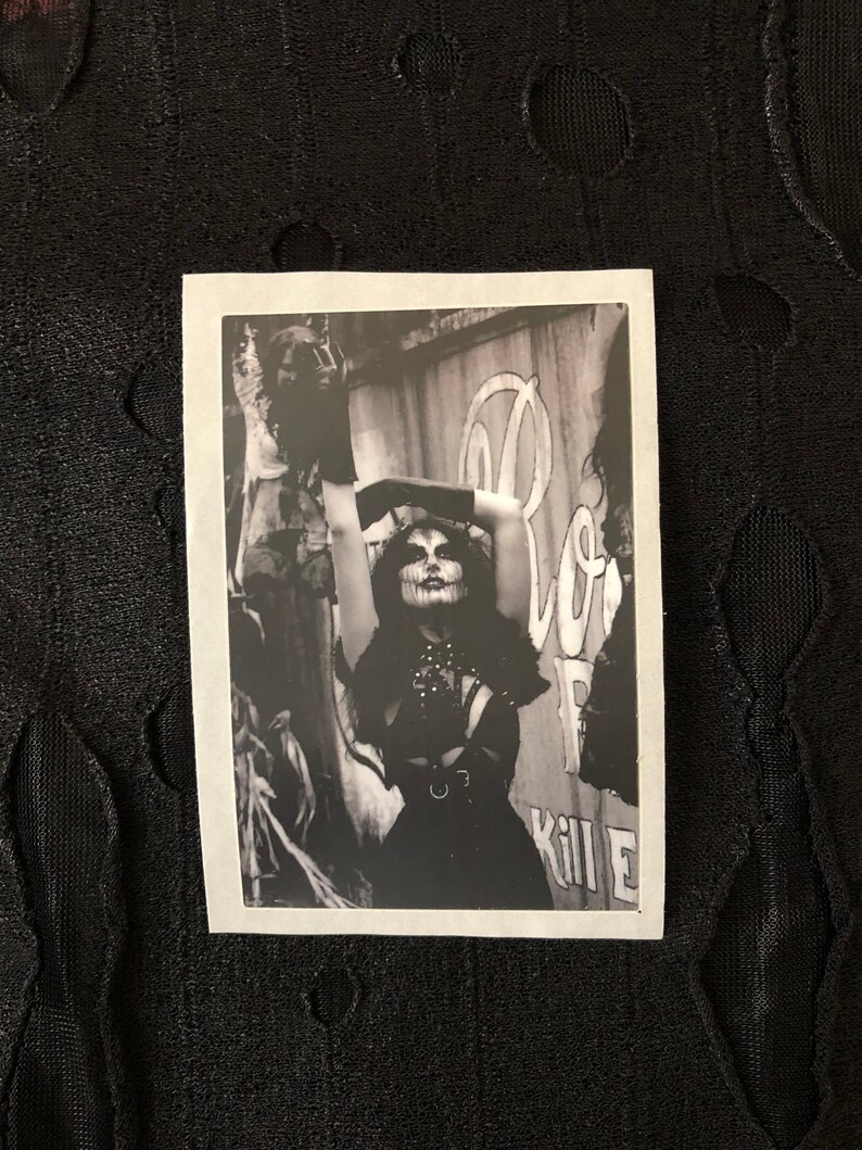 Corpse Paint Sister Bonez Sticker Photo by Dani Berkov - Etsy Australia