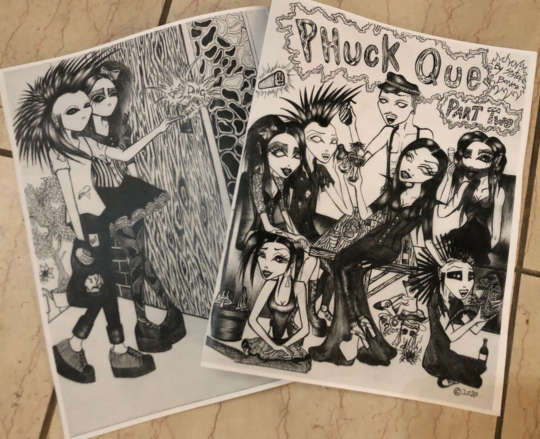 Phuck Que Comic Pt 2 My New Comic Finally Out only Took - Etsy