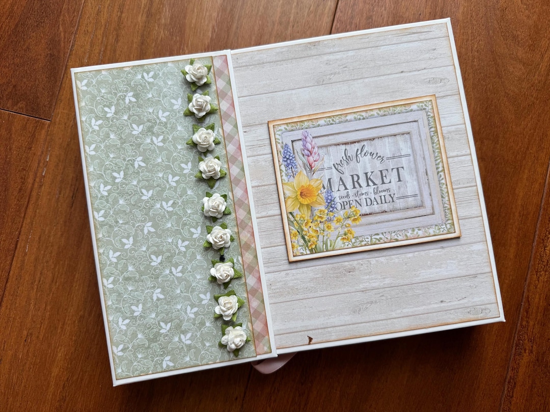 Beautiful Handmade Folio Album | Ready for Photos | Fits 60+ Photos ...
