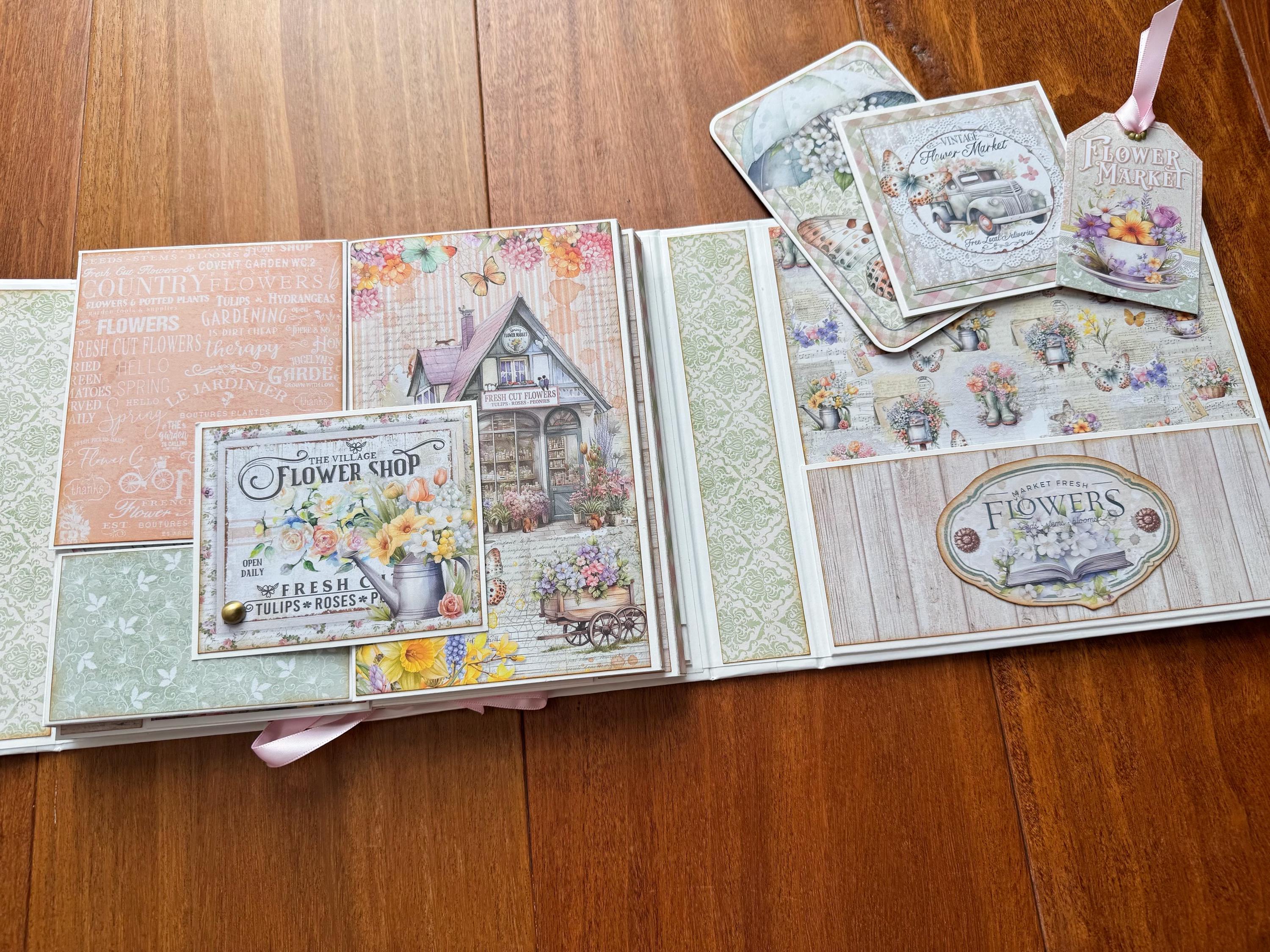 Beautiful Handmade Folio Album | Ready for Photos | Fits 60+ Photos ...