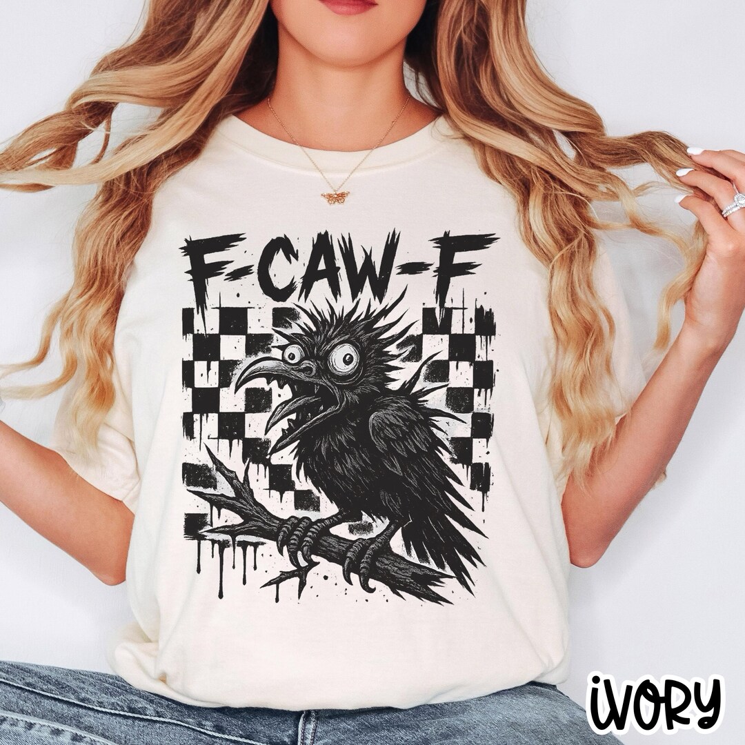 Funny Crow Shirt, Inappropriate Meme Tee, Sarcastic Raven Graphic T ...