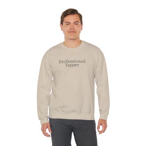 Professional Yapper Sweatshirt: Funny Talkative Person Gift - Etsy