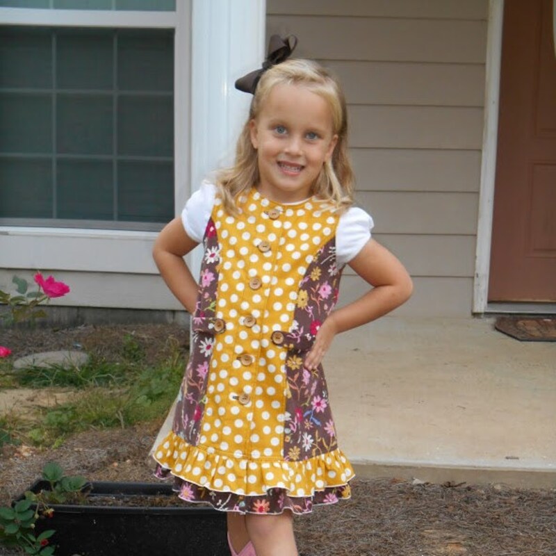 Girls Jumper Pattern - Etsy