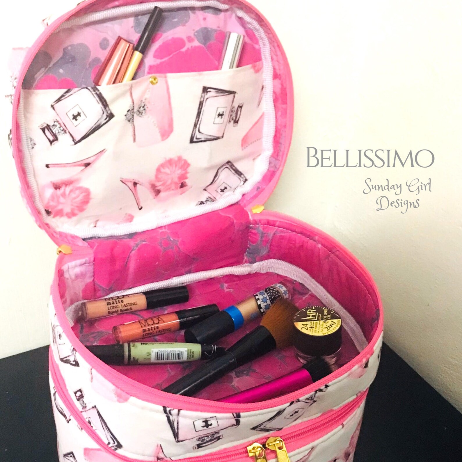 Norma Jean's Train Case PDF Sewing Pattern ... NEW ... 2 | Etsy