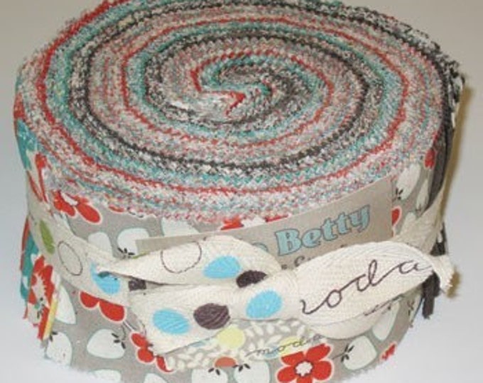 Hello Betty Retro Jelly Roll by Chloe's Closet for Moda Fabrics 40 ...
