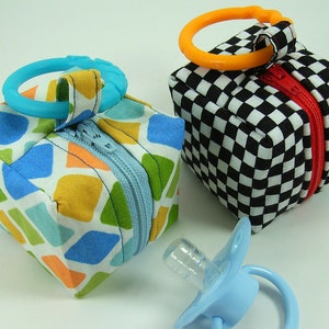 Mini Cube Zipper Pouch PDF Sewing Pattern Includes 2 Versions - Etsy