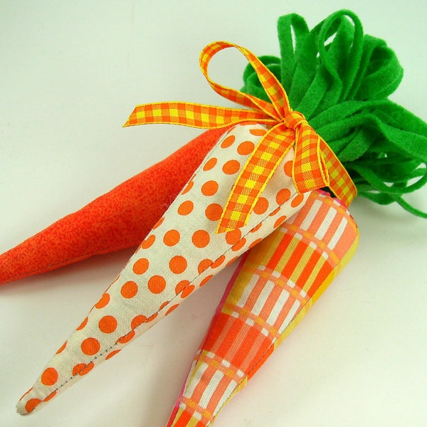 Fabric Carrots - Etsy