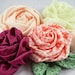 Mixed Fabric Flower Bundle 1 PDF Sewing Tutorial ... Includes - Etsy