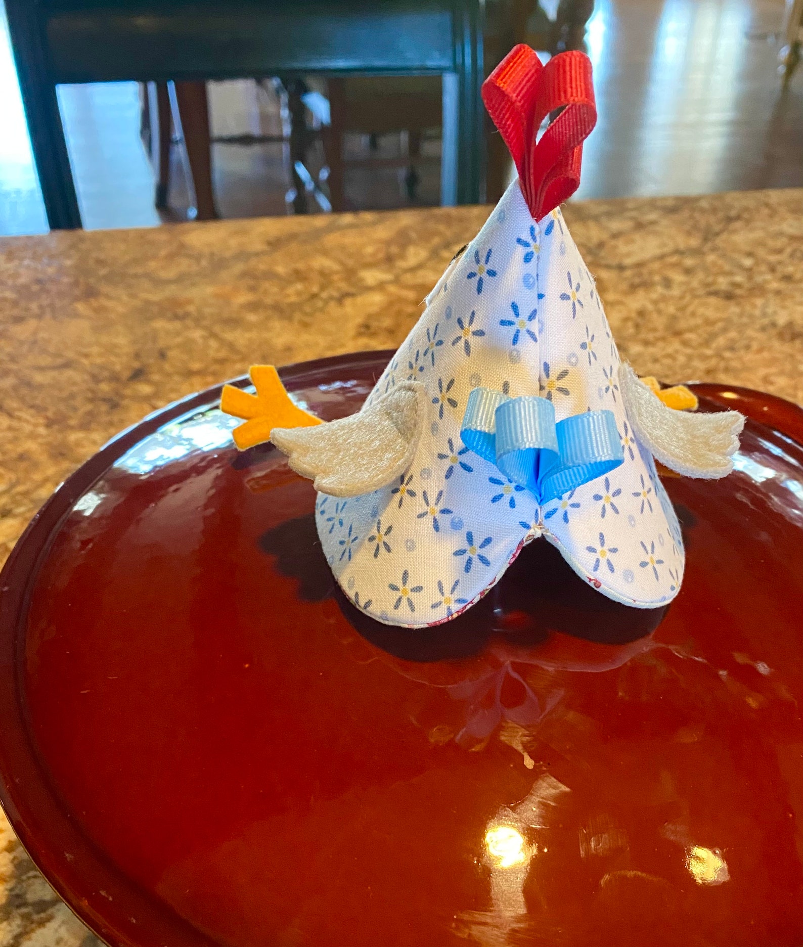 Chickadees Chicken Pot Holder PDF Sewing Pattern - Etsy UK