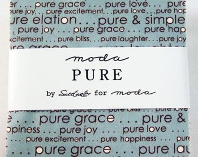 NEW Pure Charm Pack by Sweetwater for Moda 42 Fabric Squares - Etsy