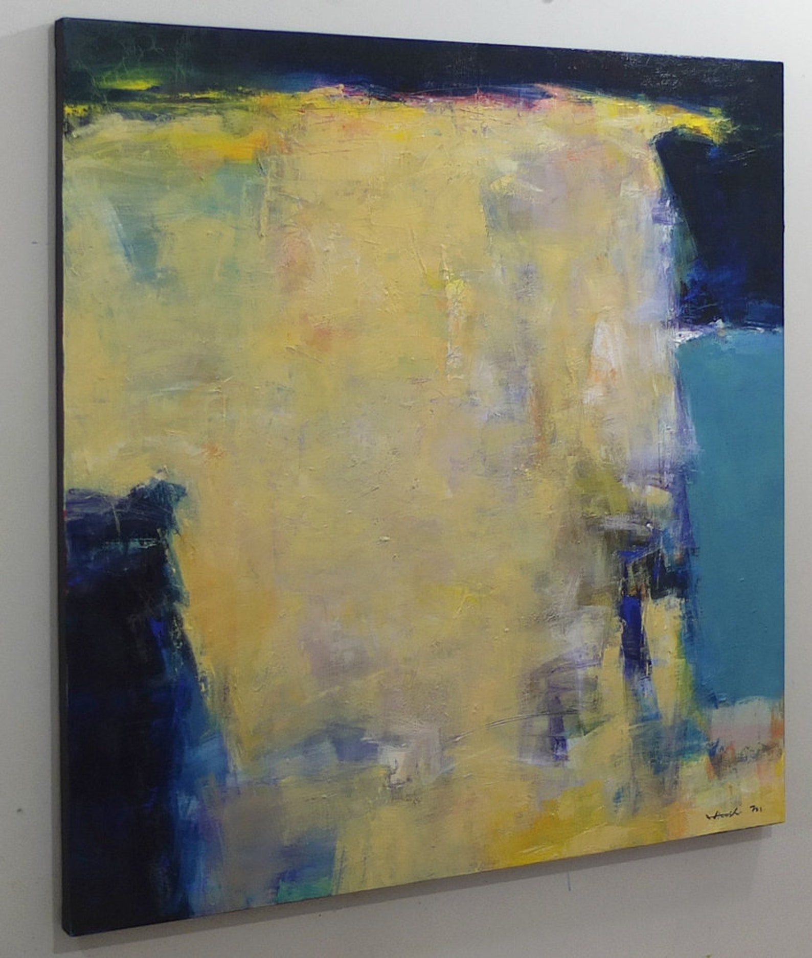 March 2020 2 Original Abstract Oil Painting 72.7 Cm X | Etsy