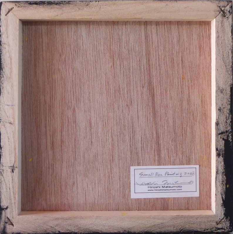 Small Box Painting 2008 Original Oil Painting 22.7 cm x | Etsy