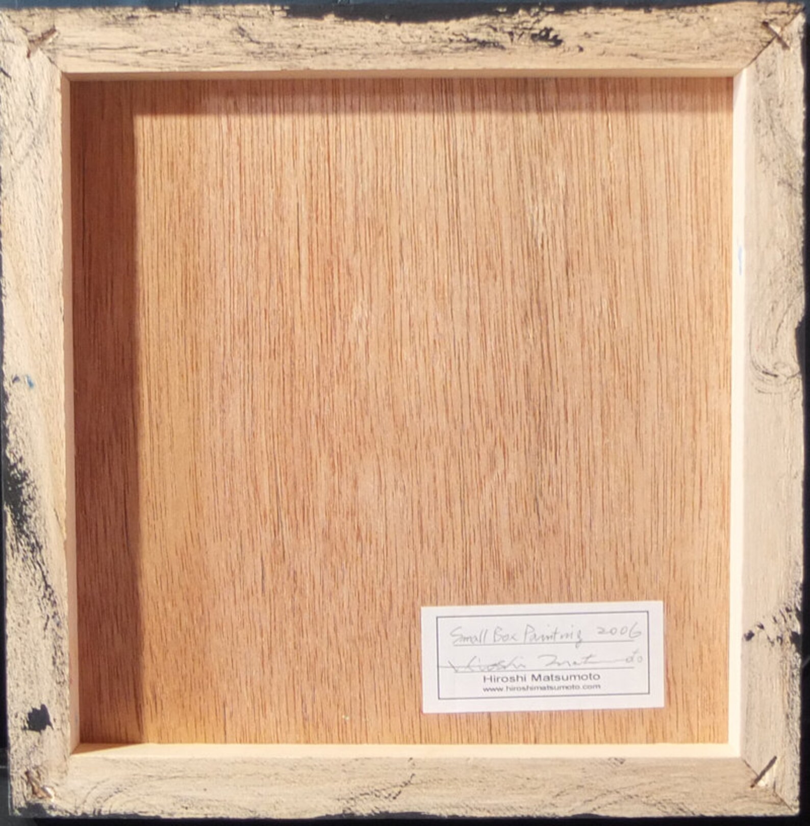 Small Box Painting 2006 Original Oil Painting 22.7 Cm X - Etsy