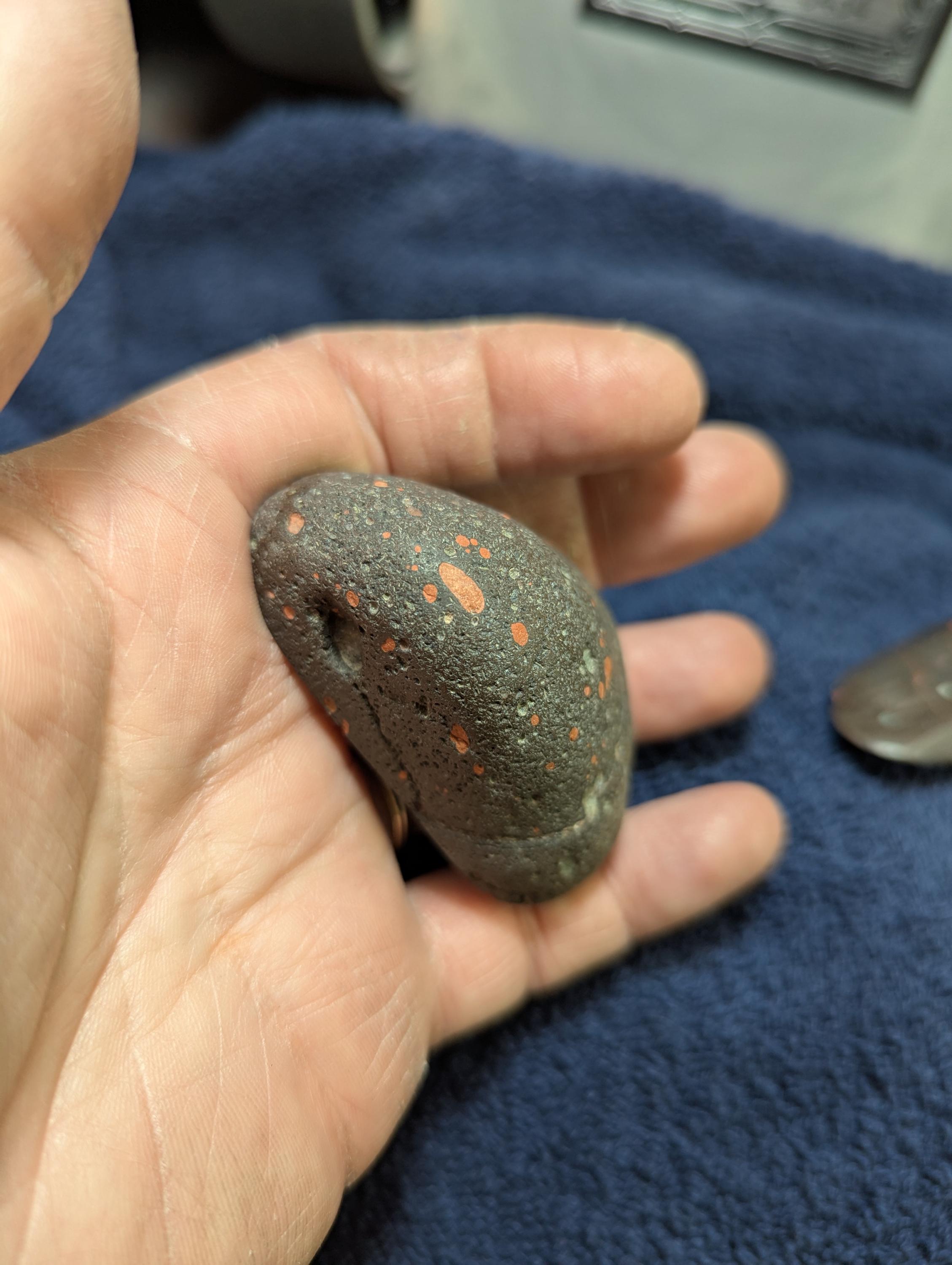 Galaxy Stone. Basalt With Inclusions. - Etsy