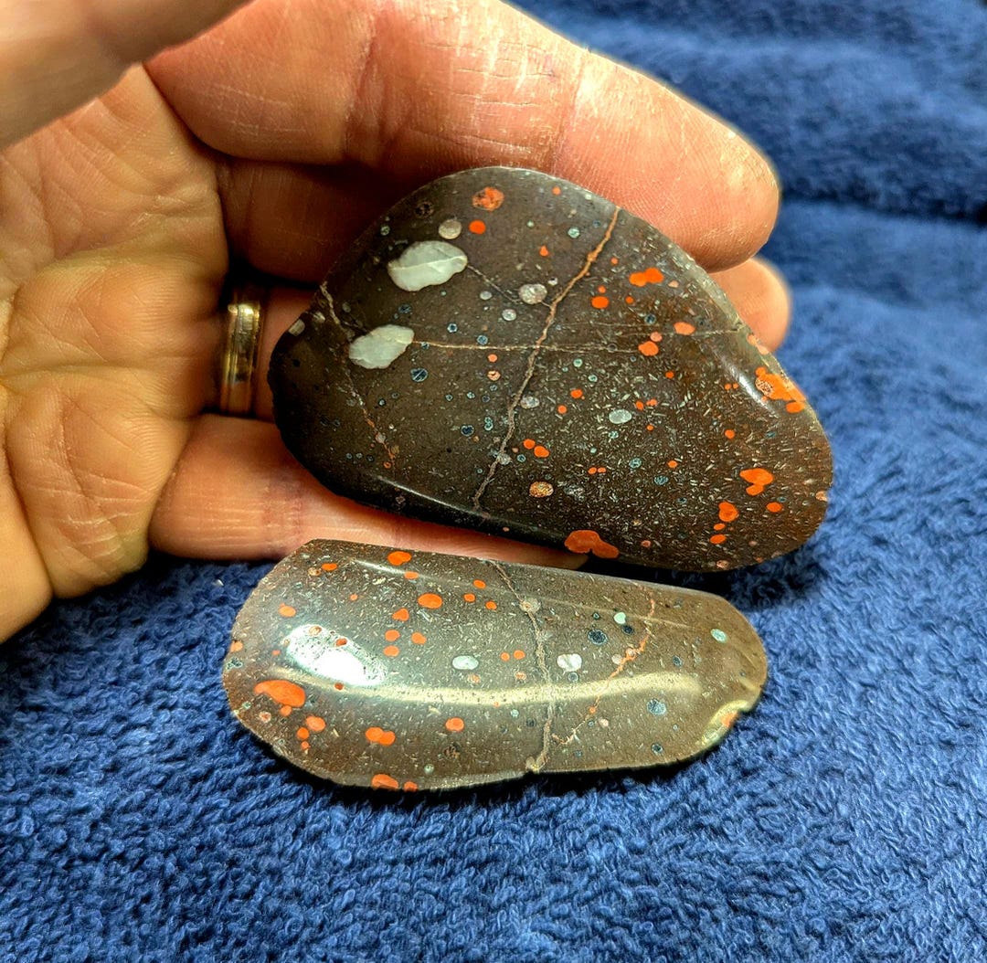 Galaxy Stone. Basalt With Inclusions. - Etsy