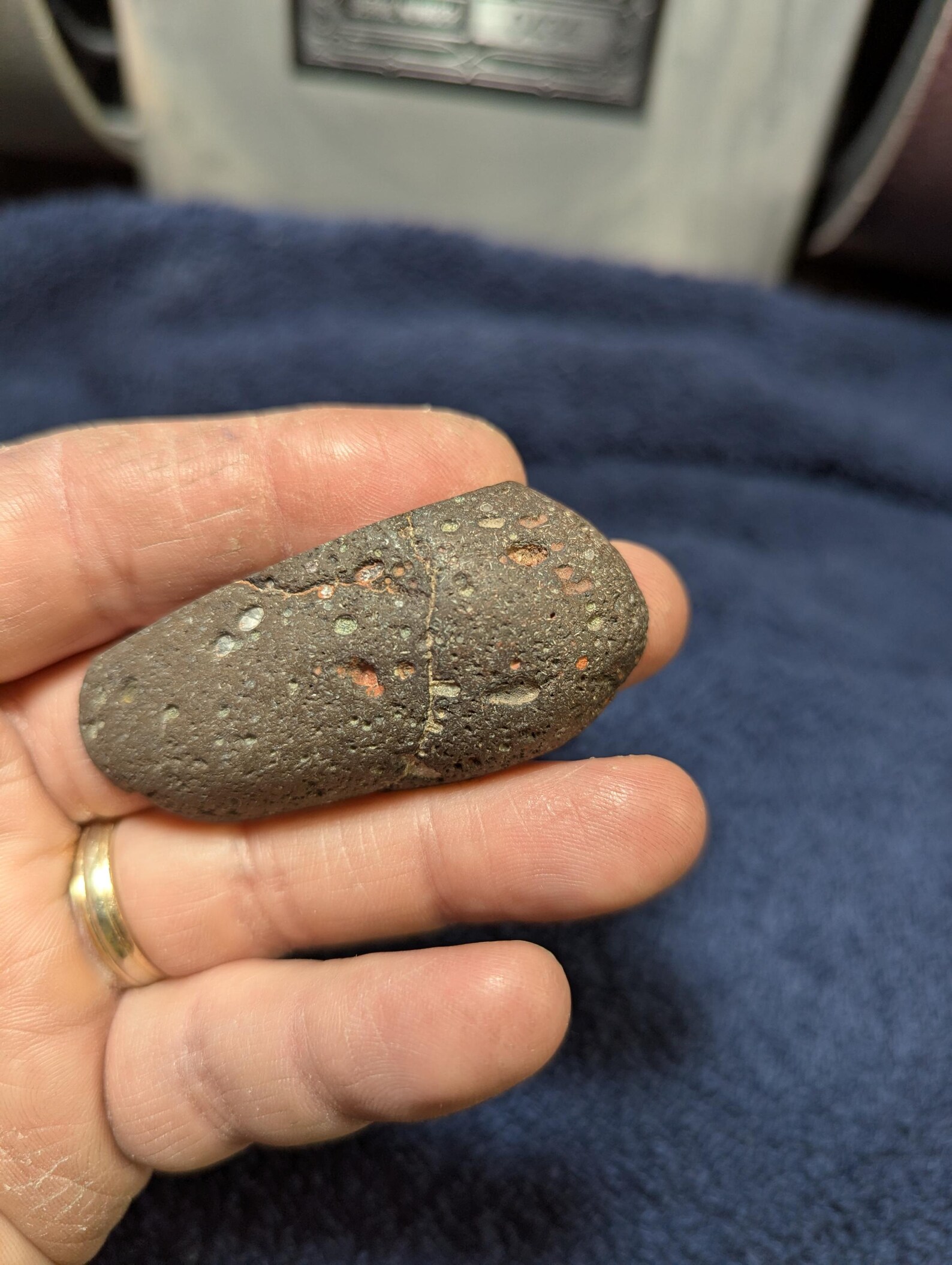 Galaxy Stone. Basalt With Inclusions. - Etsy