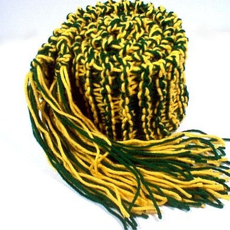 Green Gold Neck Scarf - Etsy