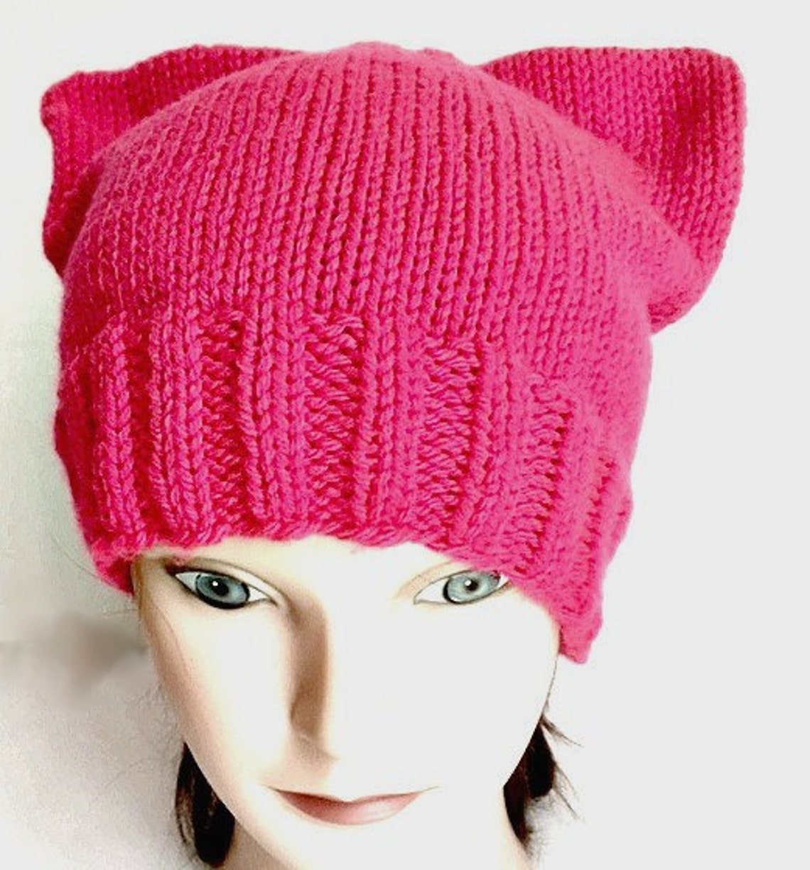 Cat Hat Kitty Hat PDF INSTANT DOWNLOAD Diy Knitting Pattern - Etsy