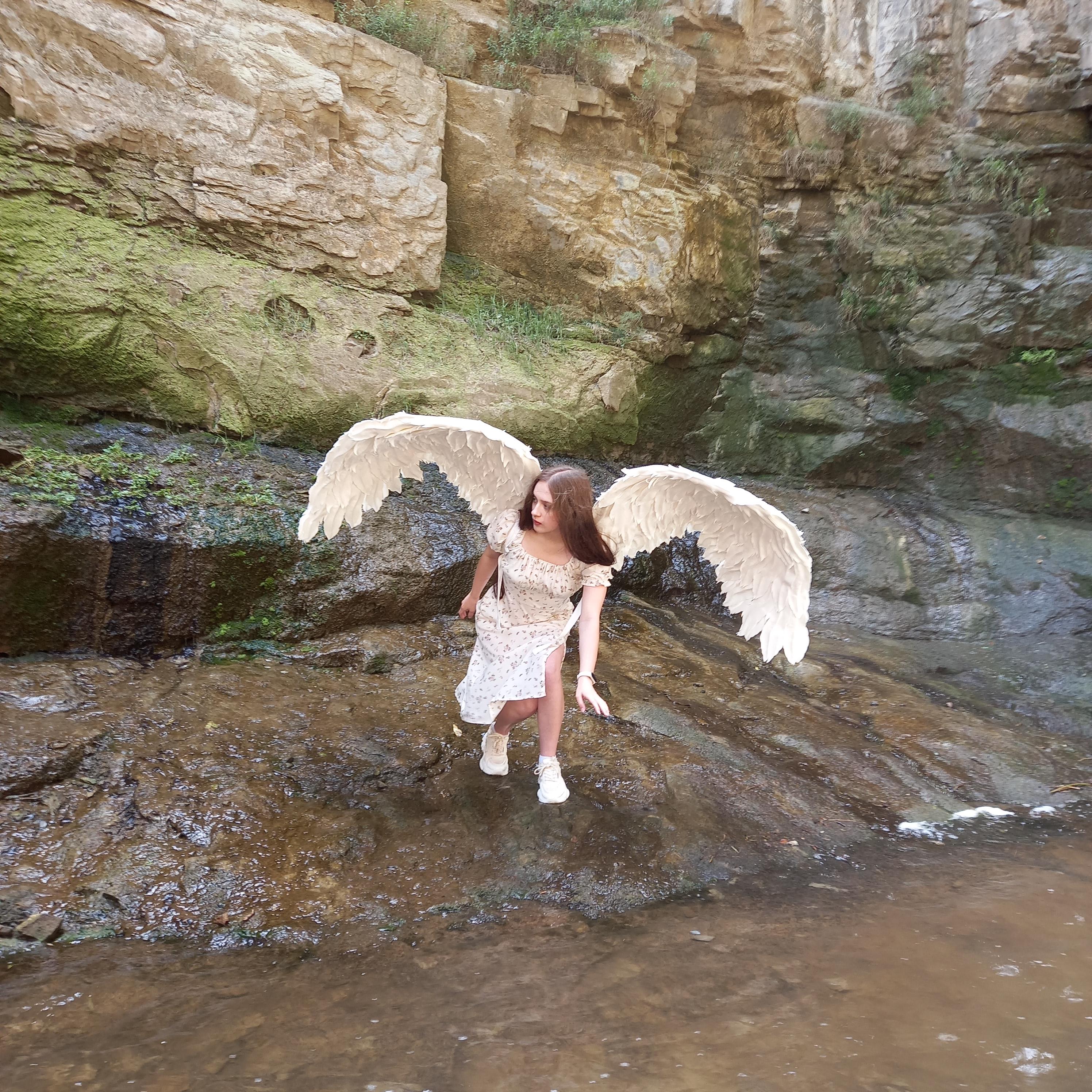 Wings, Angel Wings, White Wings, Wings to Wear, Wings Costume - Etsy