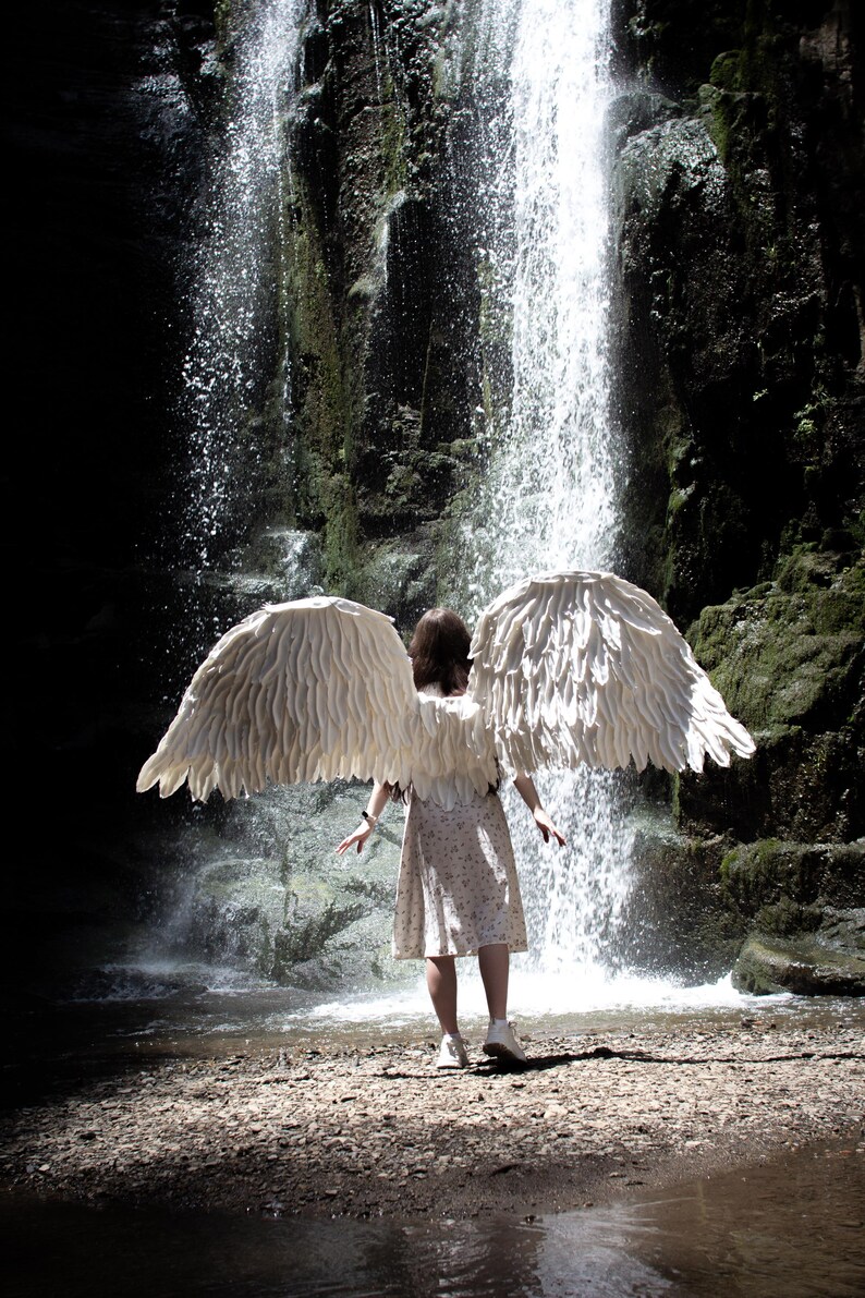 Wings, Angel Wings, White Wings, Wings to Wear, Wings Costume - Etsy