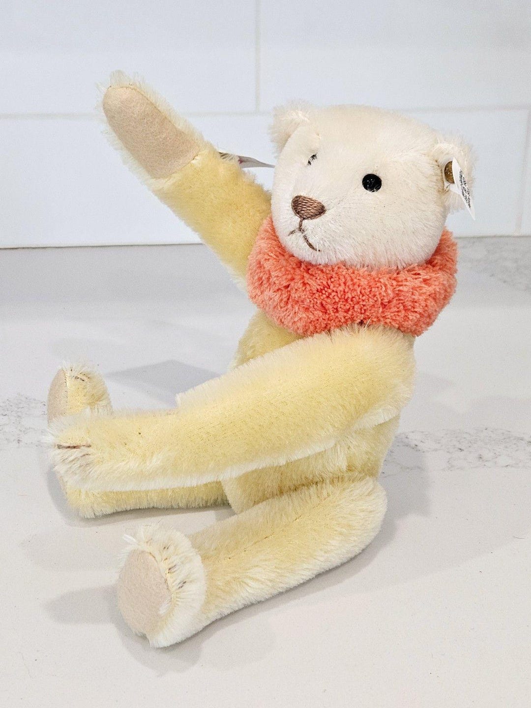 Steiff Circus Dolly Bear Replica 1913 (pale Yellow, 1987, Germany) - Etsy