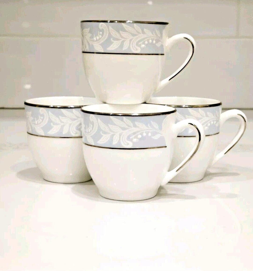 Rare Lenox Hope Footed Cups - Debut Collection, Set of 4, Discontinued ...