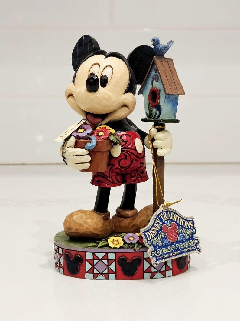 Disney Traditions Jim Shore Mickey Mouse for You Figurine Rare ...