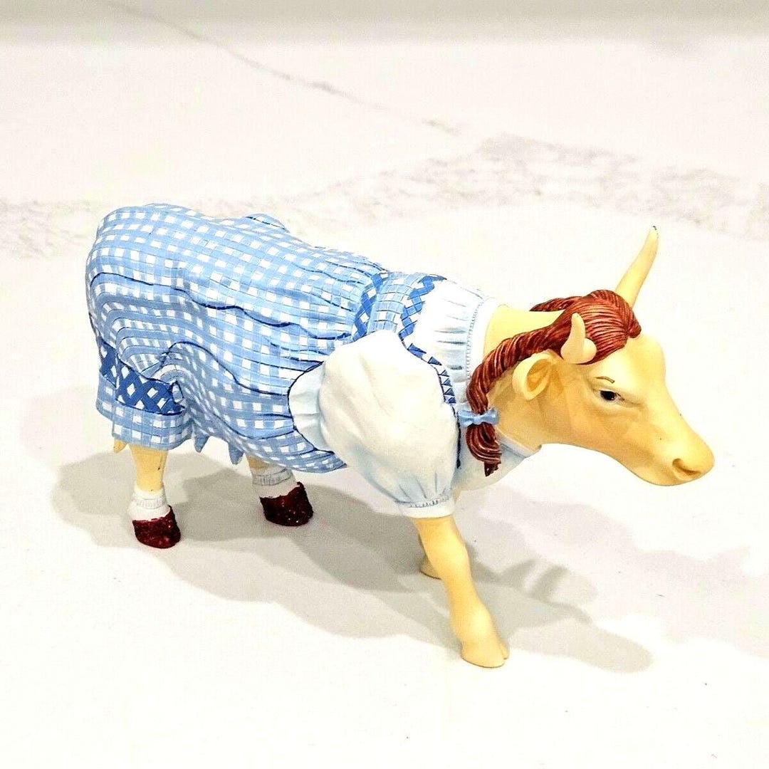 Wizard of Oz Cow Parade Dorothy Cow Figurines Westland Gifts I # 7241 ...