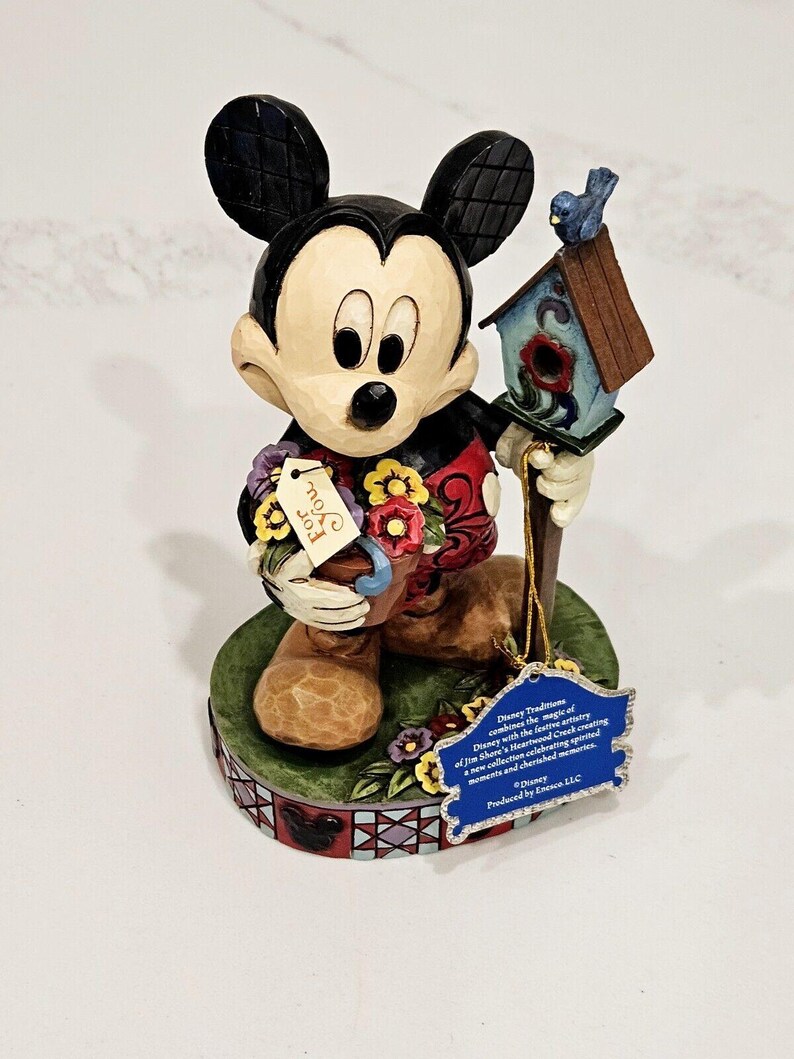Disney Traditions Jim Shore Mickey Mouse for You Figurine Rare ...