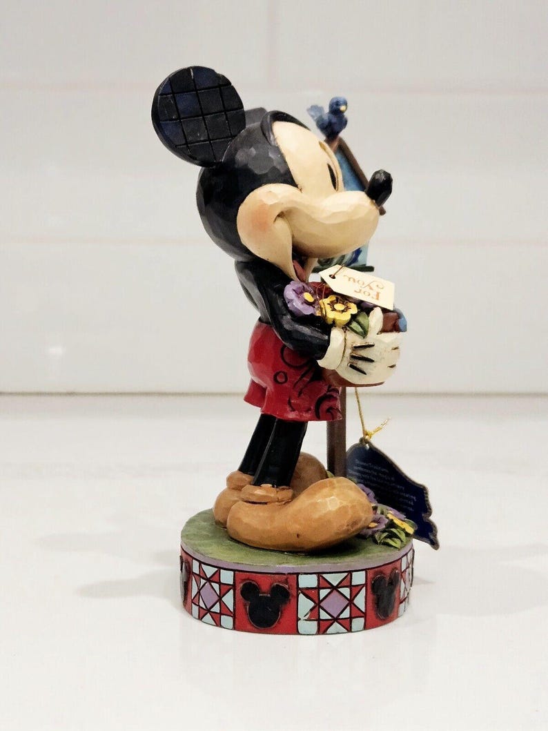 Disney Traditions Jim Shore Mickey Mouse for You Figurine Rare ...