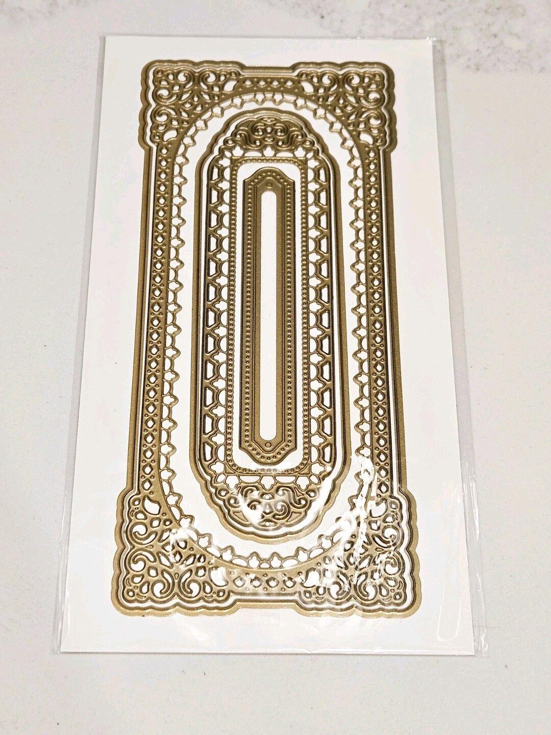 Anna Griffin 3D Oblong Slimline Concentric Frame Card Dies Set - Etsy